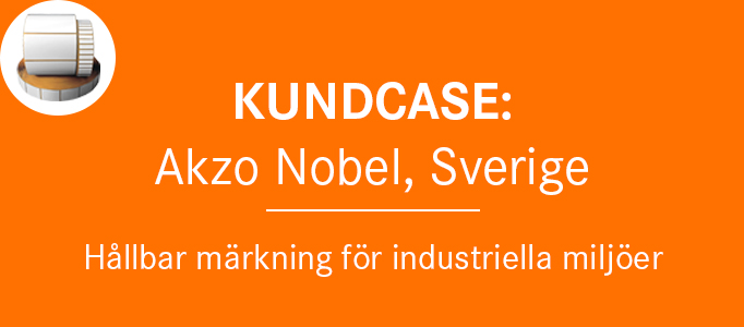 Märkning för Akzo Nobel